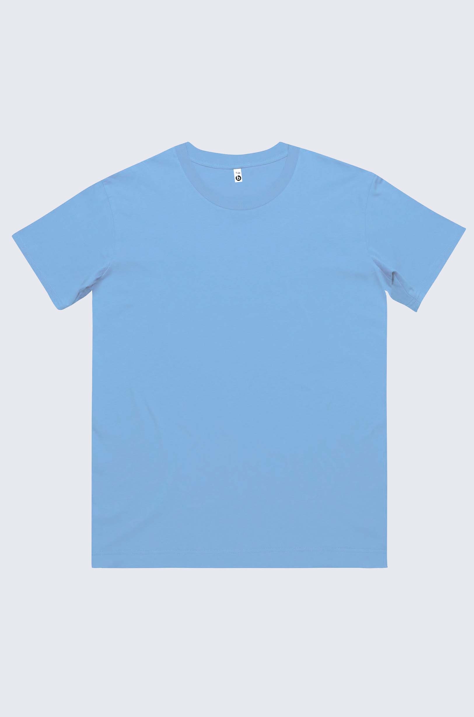 Mens Prime Tee Sky Blue – blanxclothing